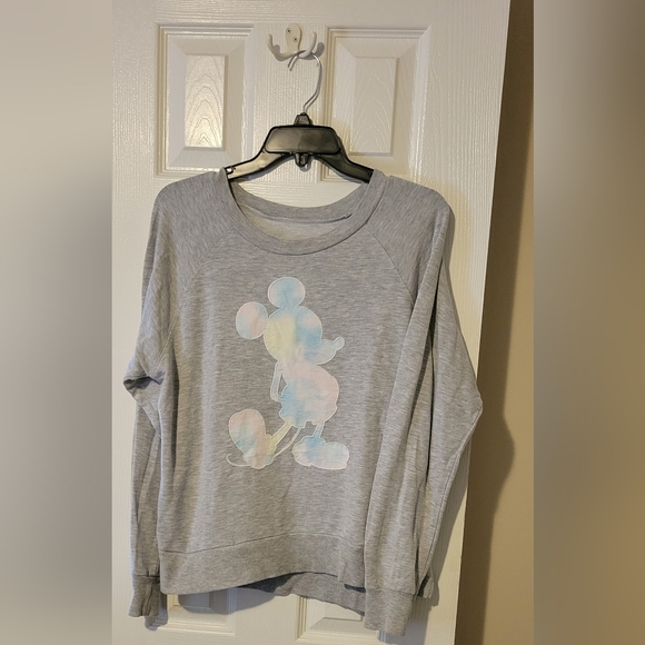 Disney | Tops | Disney Thin Long Sleeve Mickey Mouse Shirt | Poshmark